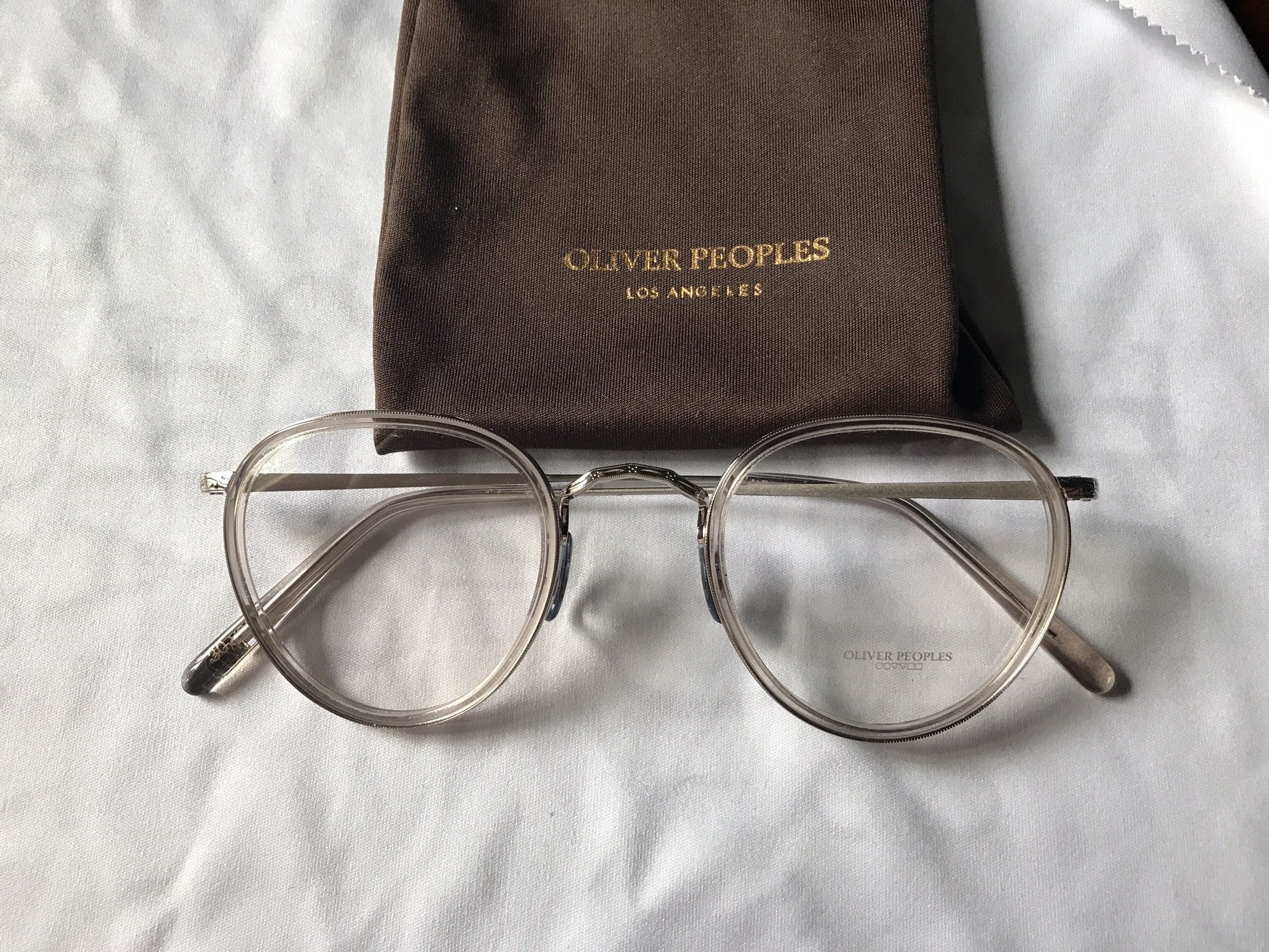 Oliver Peoples Oliver People's 18k Gold Plated Glasses. | Grailed