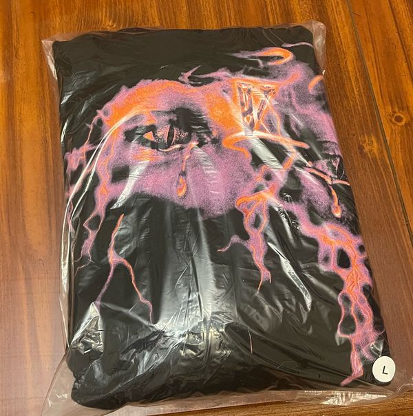 Vlone Vlone X NBA YoungBoy - “Vlone Eyes” Black Hoodie | Grailed