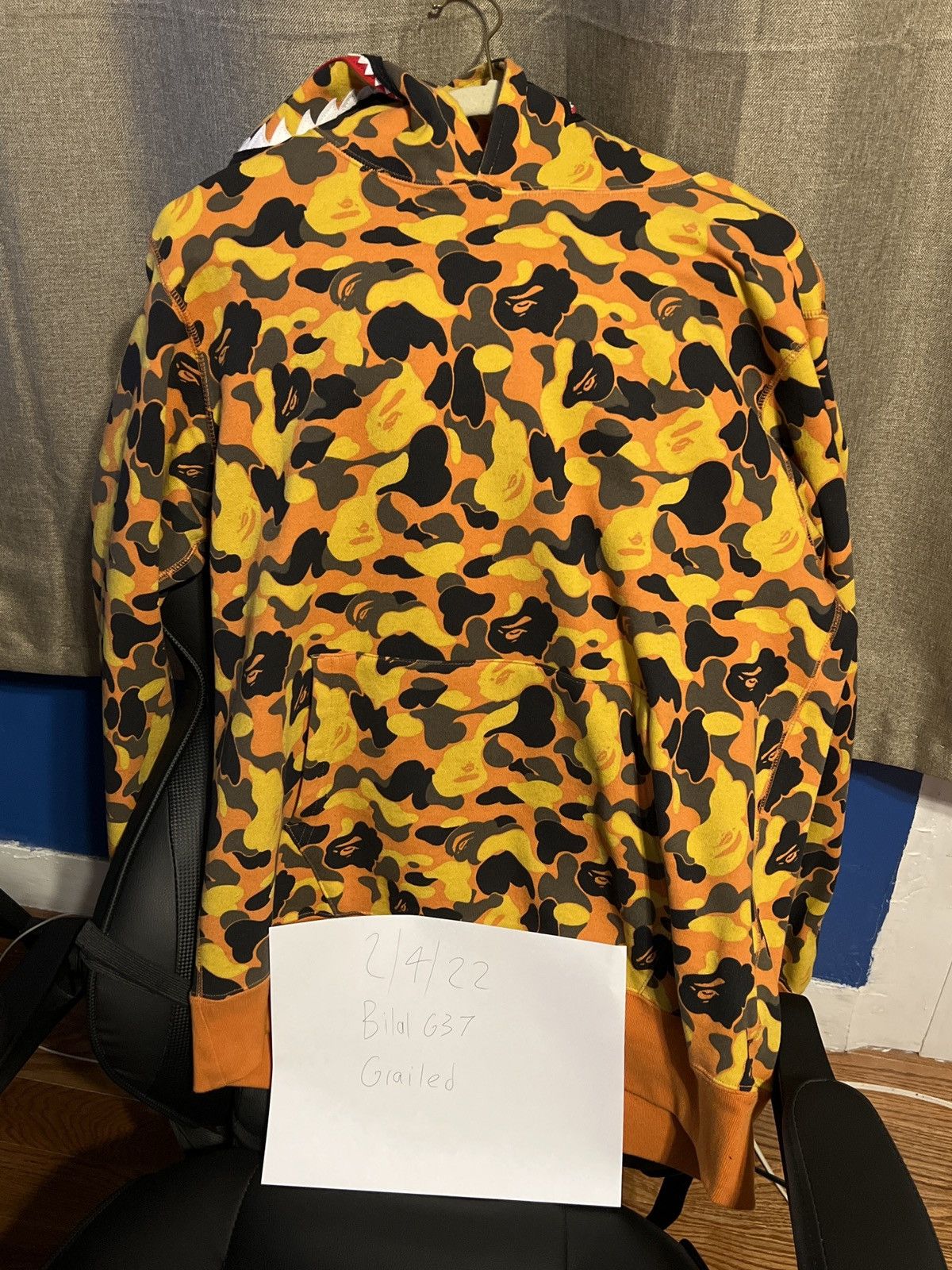 Bape × The Weeknd × XO Bape x XO Weeknd Shark Pullover Hoodie | Grailed