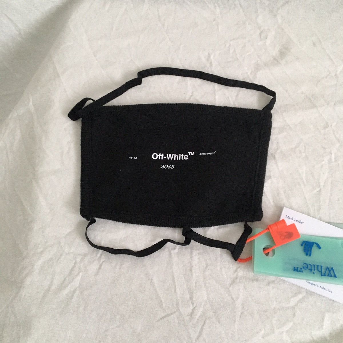 Off-White Off-White Text Logo Mask | Grailed