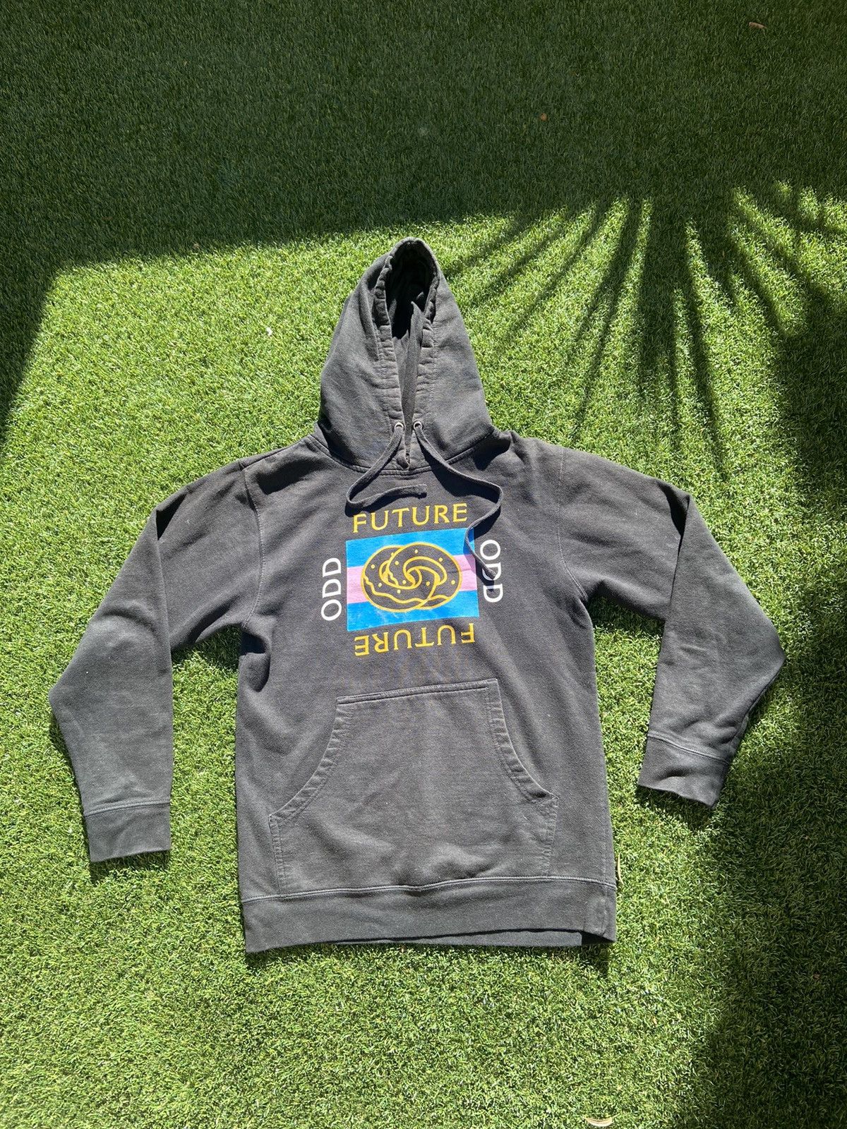 Odd Future VTG 2010's Odd Future Black Gucci Donut Hoodie | Grailed