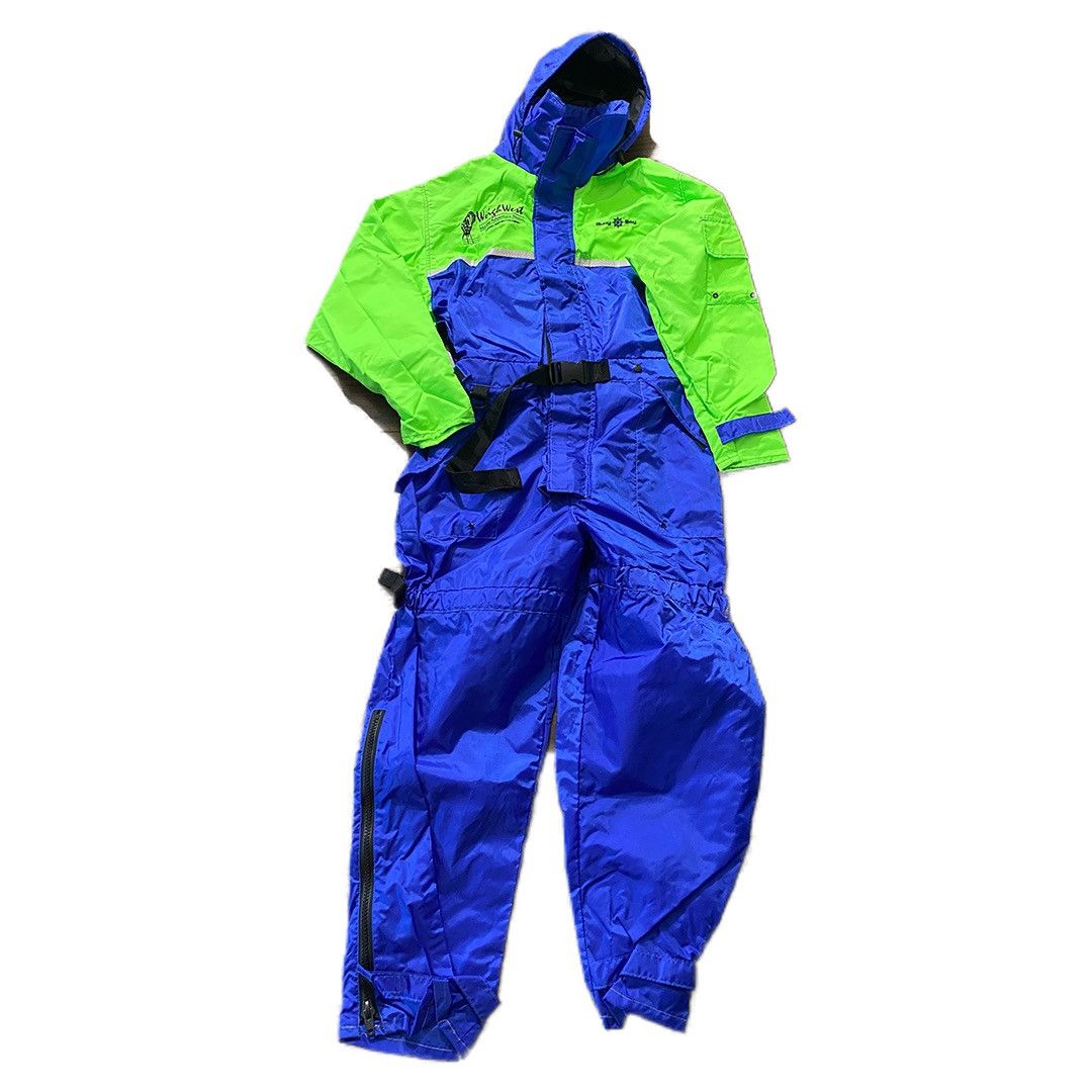 Vintage Buoy-O-Boy 1-Piece Waterproof Boat Suit - Tofino, BC | Grailed