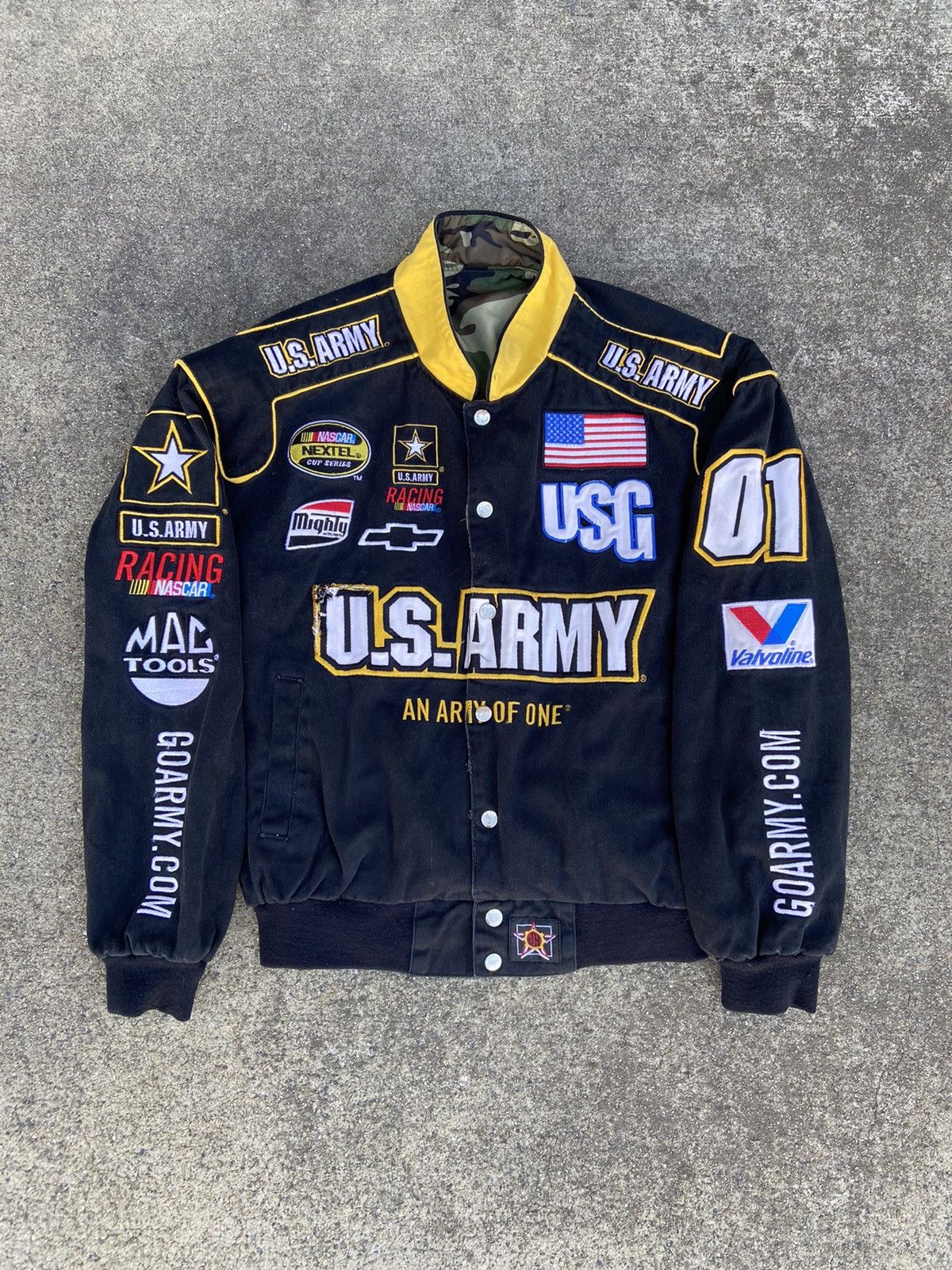JH Design × Jeff Hamilton × NASCAR VINTAGE Jeff Hamilton US Army Nascar ...