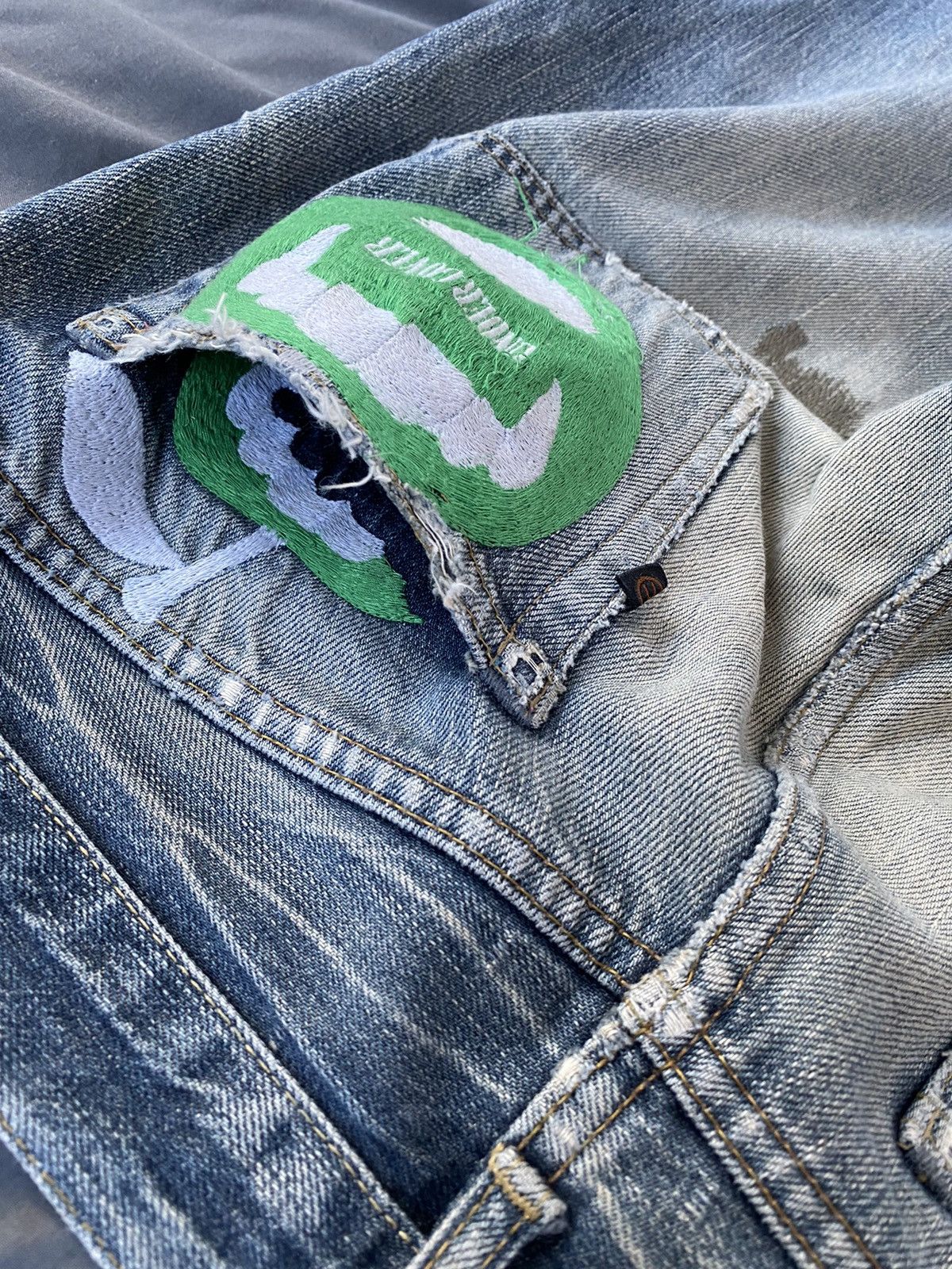 Undercover Undercover AW07' apple fang denim | Grailed Undercover Undercover AW07' apple fang denim | Grailed