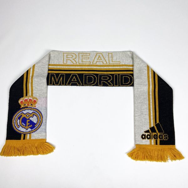 Adidas Vintage 00s 2004 Adidas x Real Madrid scarf football club | Grailed