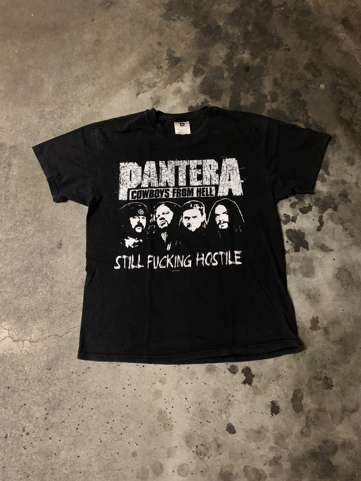 Band Tees × Vintage Vintage Pantera Still Fucking Hostile Tour Tee | Grailed