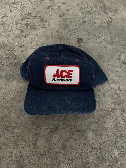 Vintage Vintage denim ace hardware hat | Grailed