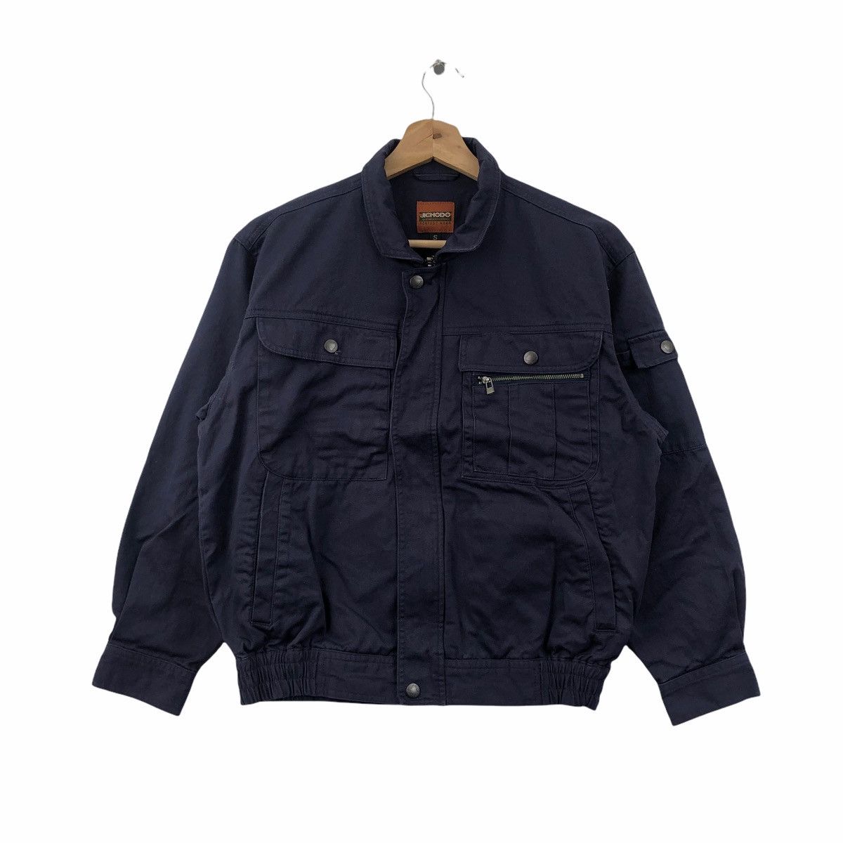 Japanese Brand Japanese Brand Jichodo Zip Up Workers Jacket | Grailed