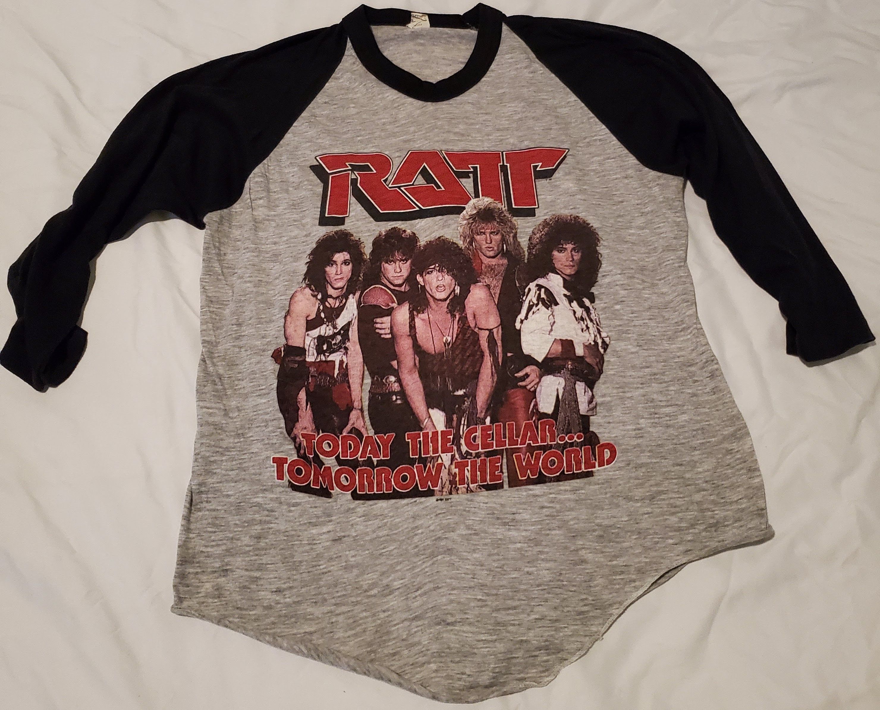 Band Tees × Vintage Vintage RATT Band 1984 RATT 'N' ROLL | Grailed