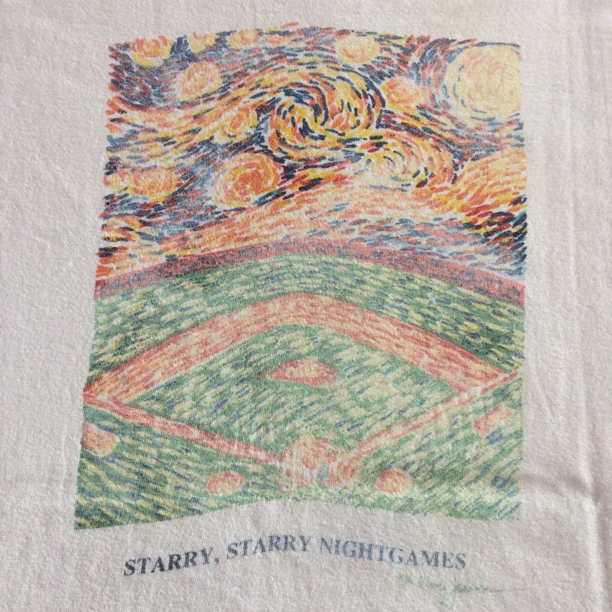 Vintage 1990 Starry, Starry Nightgames Van Gogh parody | Grailed