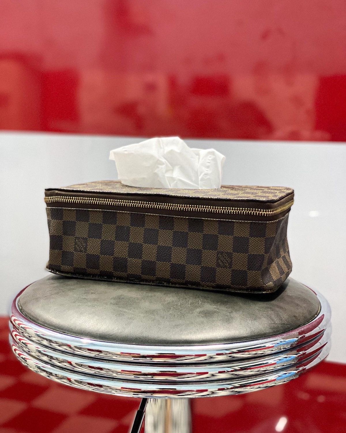 Louis Vuitton Louis Vuitton Damier Tissue Holder | Grailed
