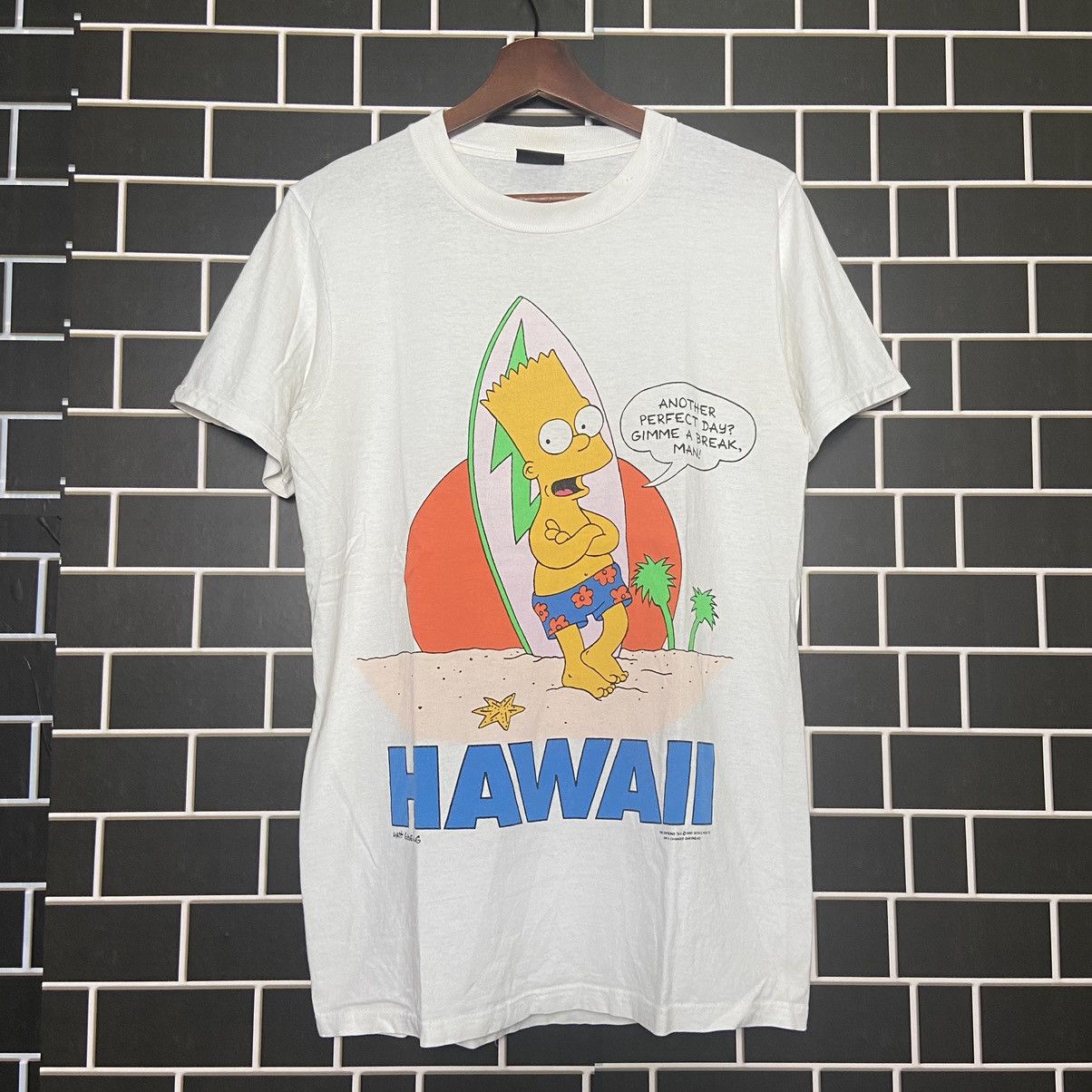 Changes × The Simpsons × Vintage The simpsons hawaii shirt vintage 90's ...