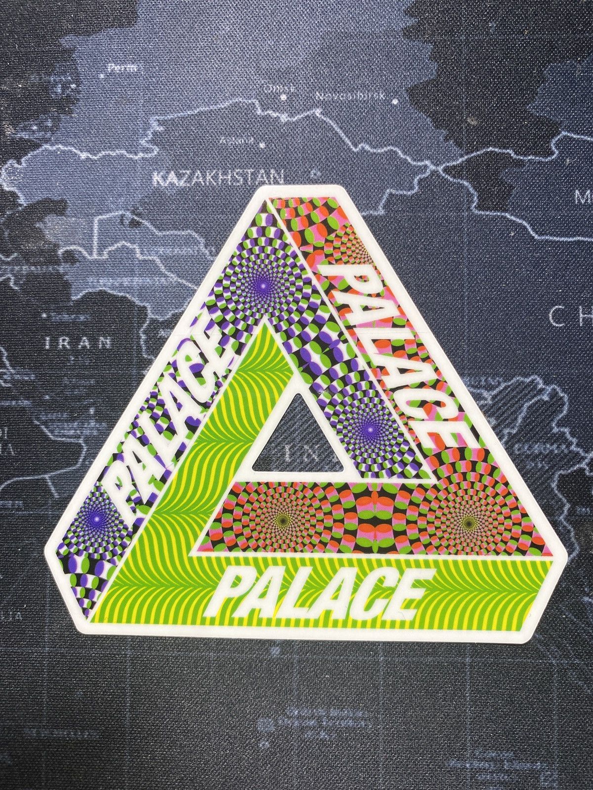 Palace Palace Kaleidoscope Tri Ferg Sticker | Grailed