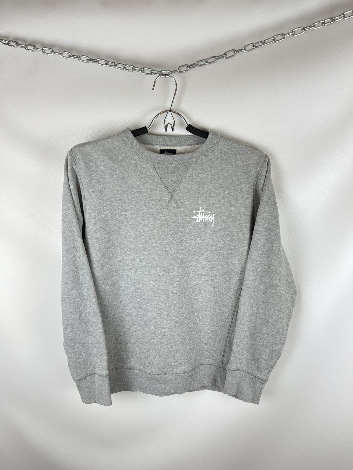 Vintage Stussy vintage small logo sweatshirt sweater | Grailed