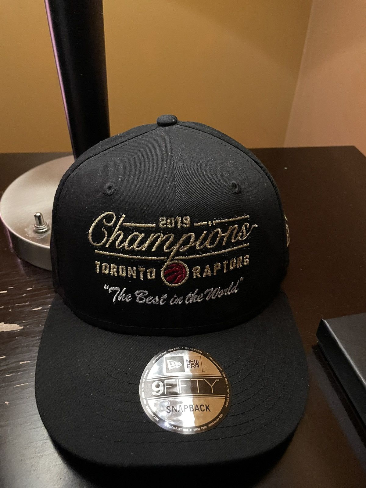 NBA × New Era × Octobers Very Own Raptors Championship snap back OVO ...