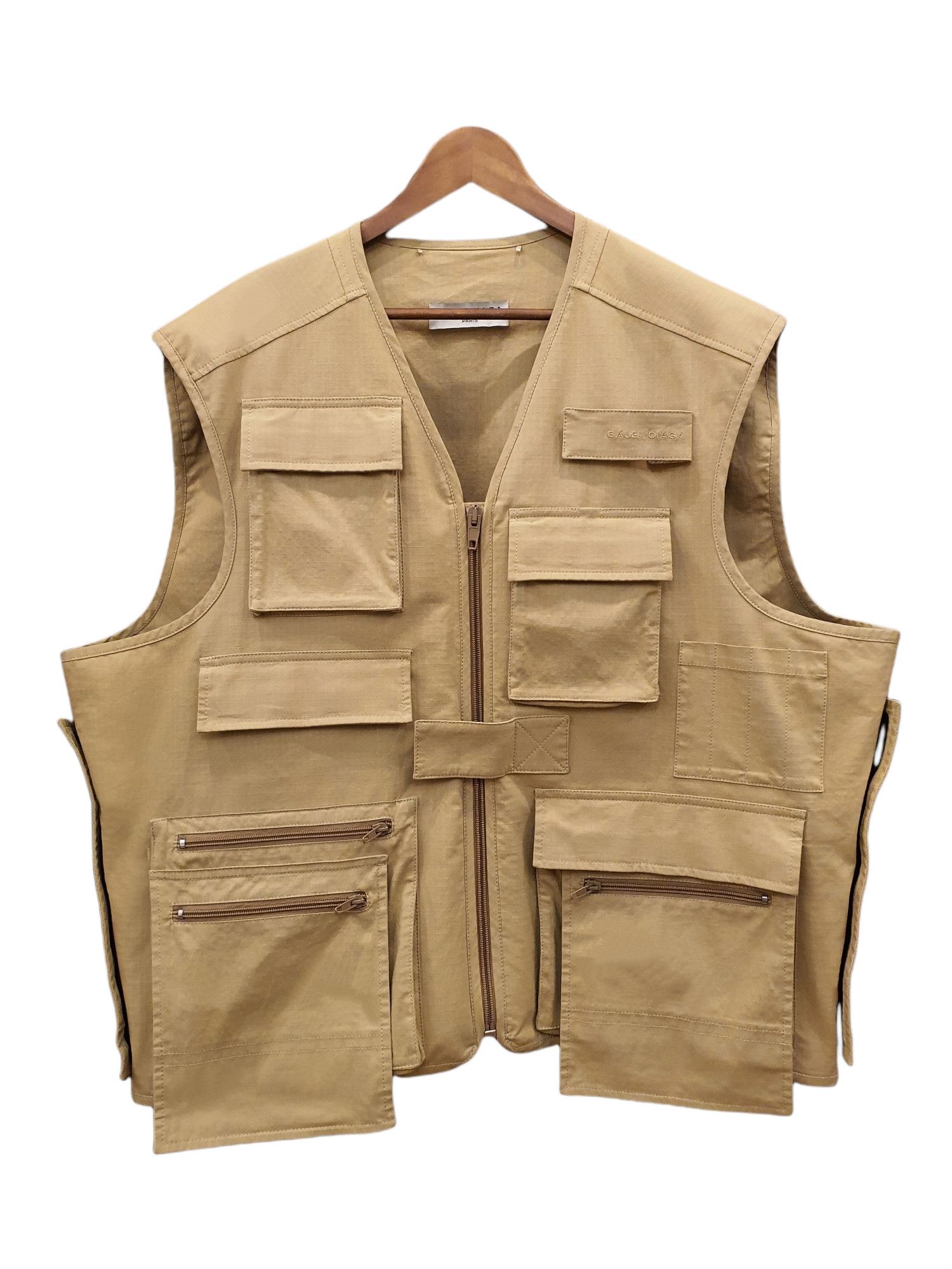 Balenciaga $2k SS17 Oversized Tactical Cargo Vest | Grailed