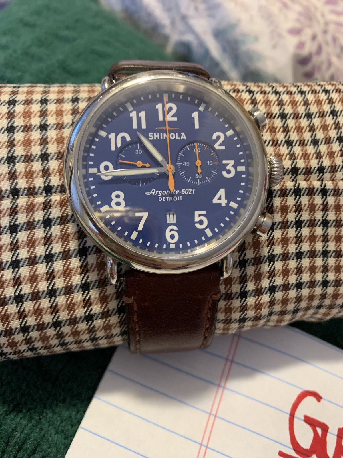 Shinola Shinola The Runwell Chrono 41mm Watch | Grailed