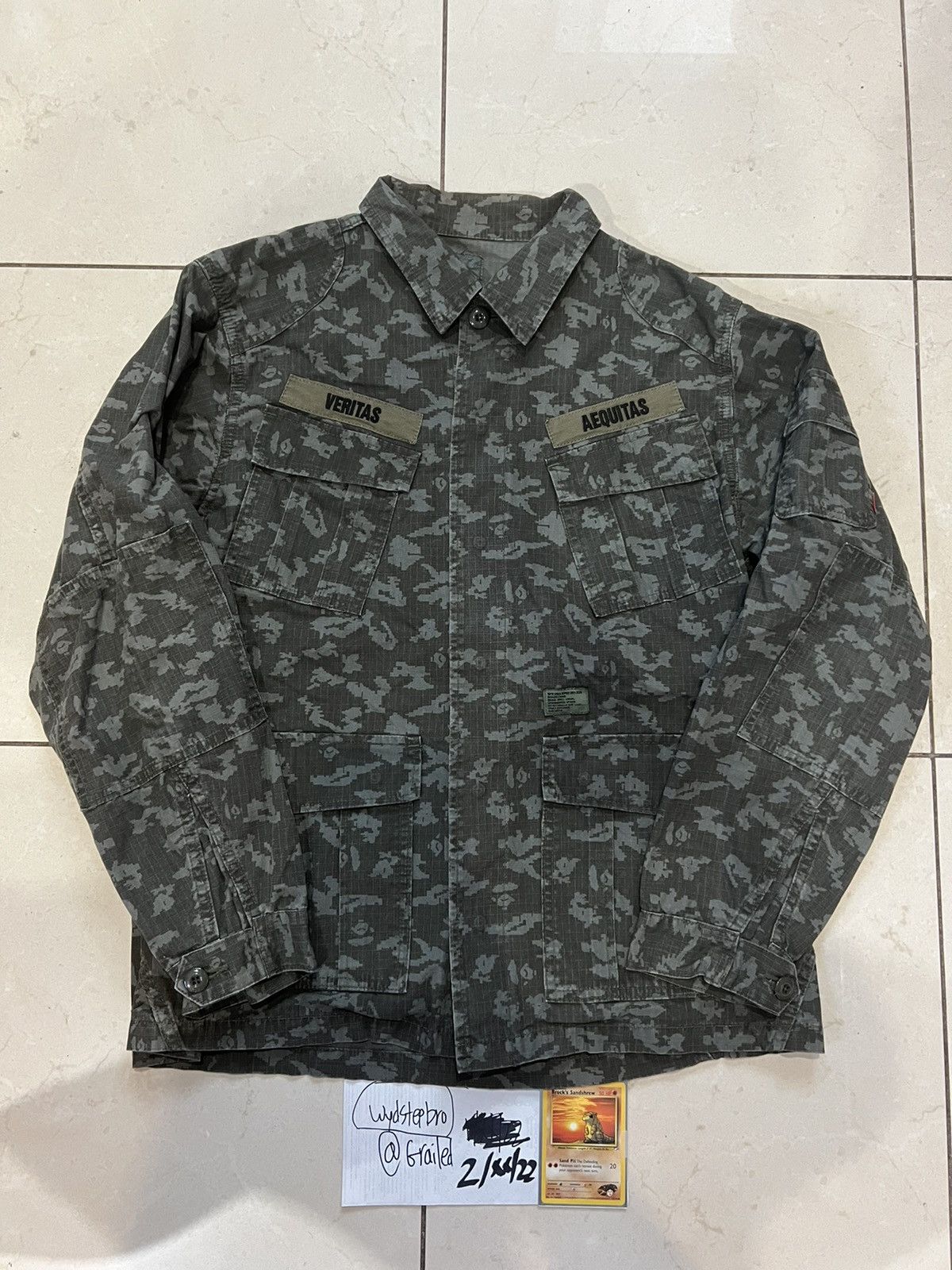 Bape × Wtaps Bape Wtaps BDU Jacket 2003 | Grailed