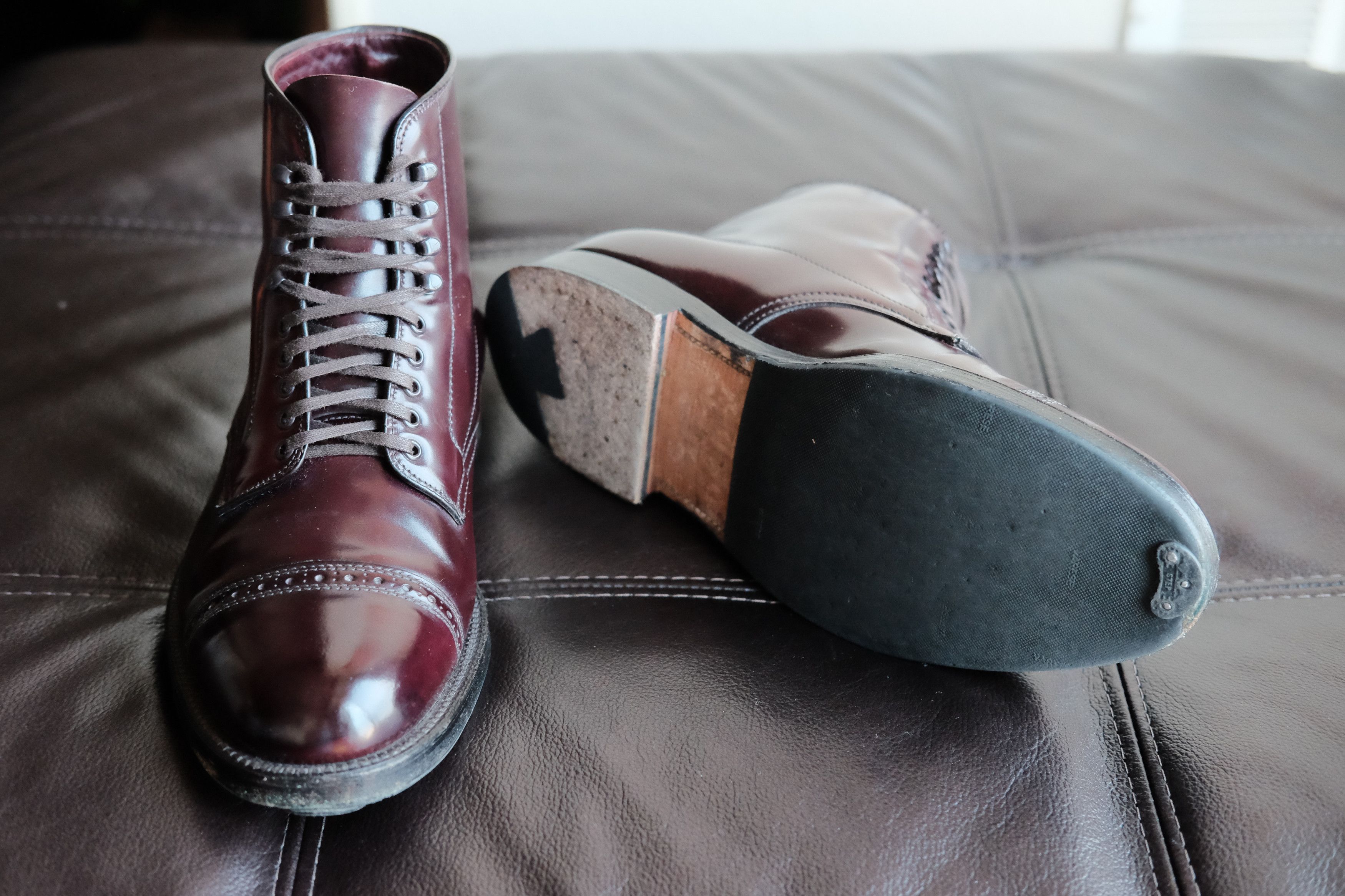 J.Crew JCrew Alden Shell Cordovan PCT Boots, Barrie, Color 8, 9D | Grailed