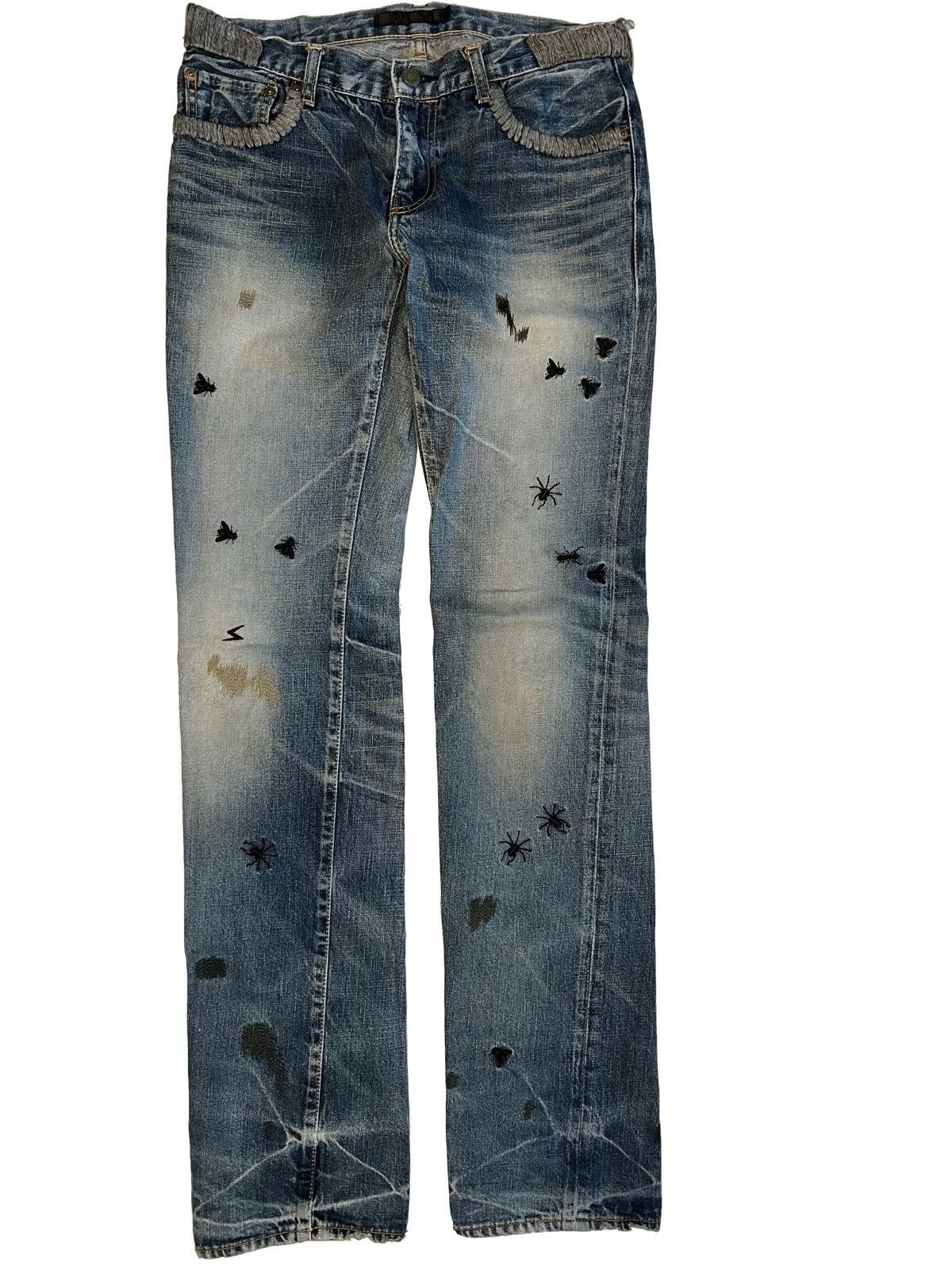 Undercover UNDERCOVER BUG INSECT DENIM JEANS AW06 | Grailed