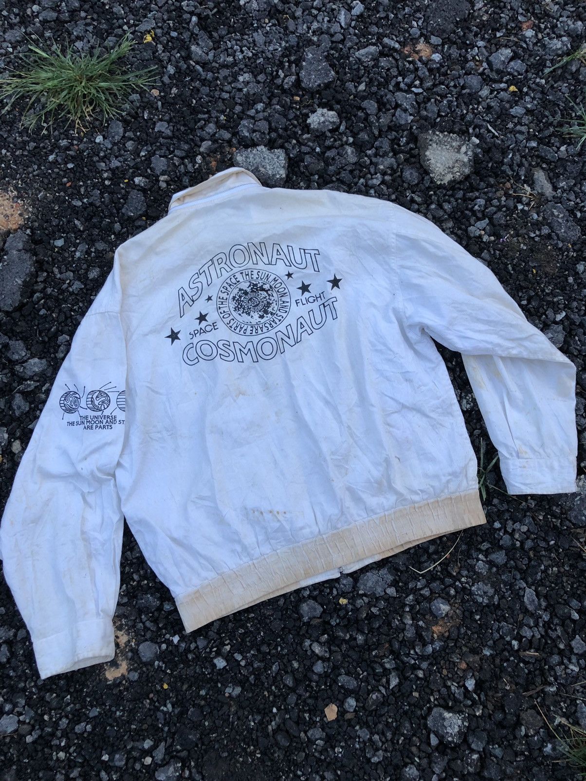 Vintage 🔥RARE Vintage Astronaut Cosmonaut Moon Jacket Spell Out 90s ...