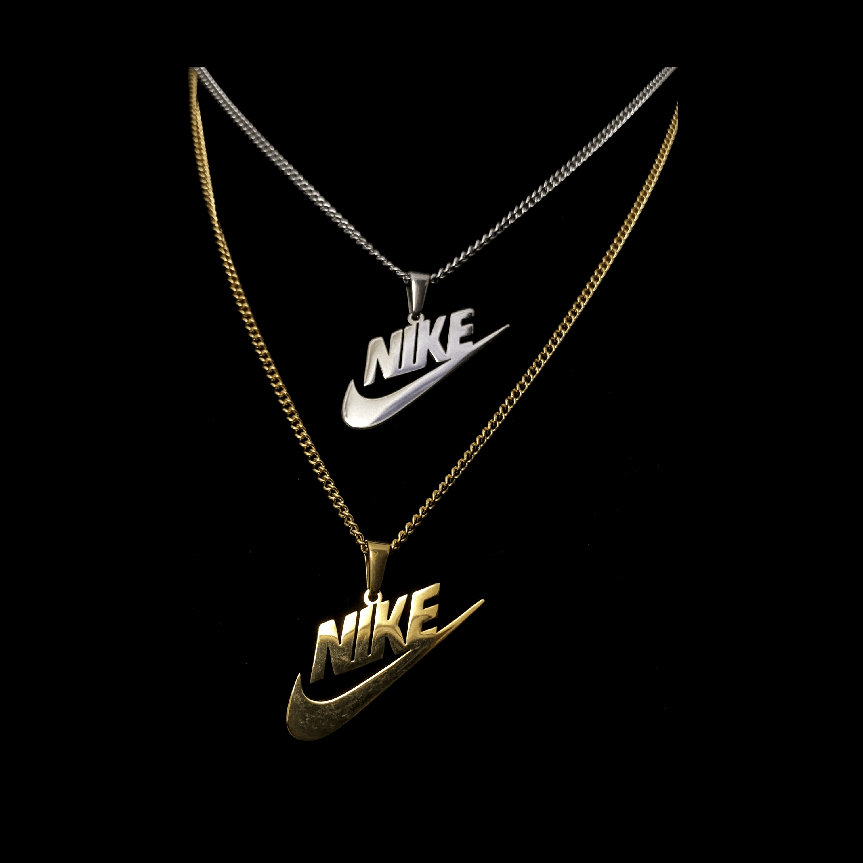 Nike Gold Nike Chain Necklace 18" | Grailed