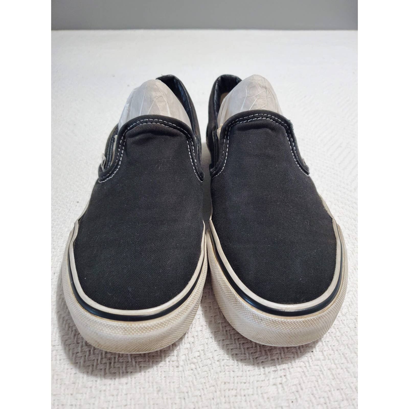 Vans Vans Off the Wall Classic Slip On Shoes Mens 5 Black 721461 | Grailed