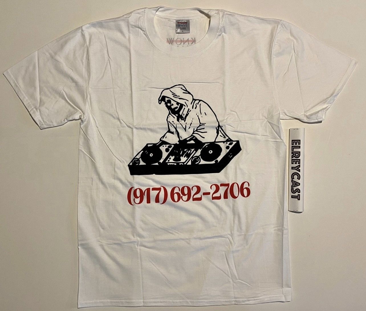 Call Me 917 × Know Wave Call Me 917 X Know Wave DJ Reaper Tee | Grailed