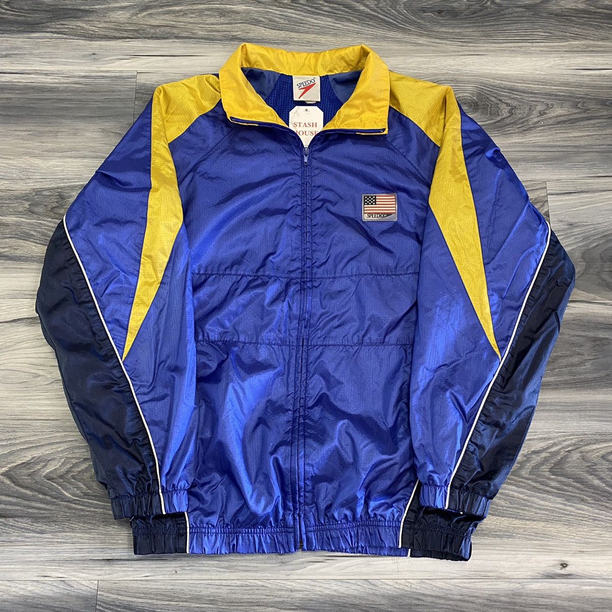 Vintage Vintage 90s Speedo Windbreaker Jacket Men's Large | Grailed