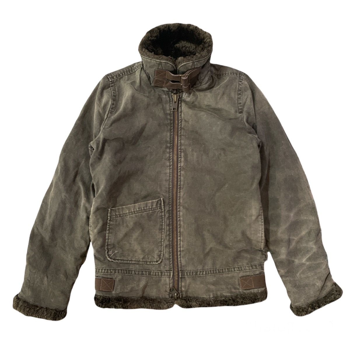John Bull Vintage John Bull Sherpa Sherling Jacket Military Clothing ...
