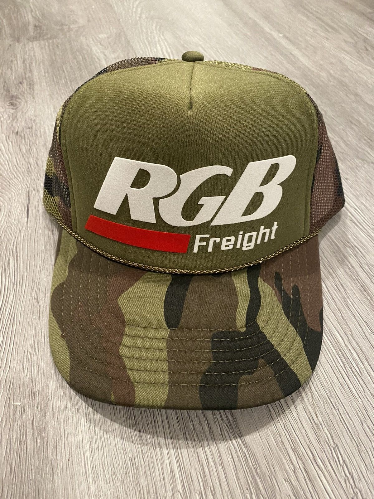 Streetwear RGB Freight Trucker Hat RoyGBiv | Grailed