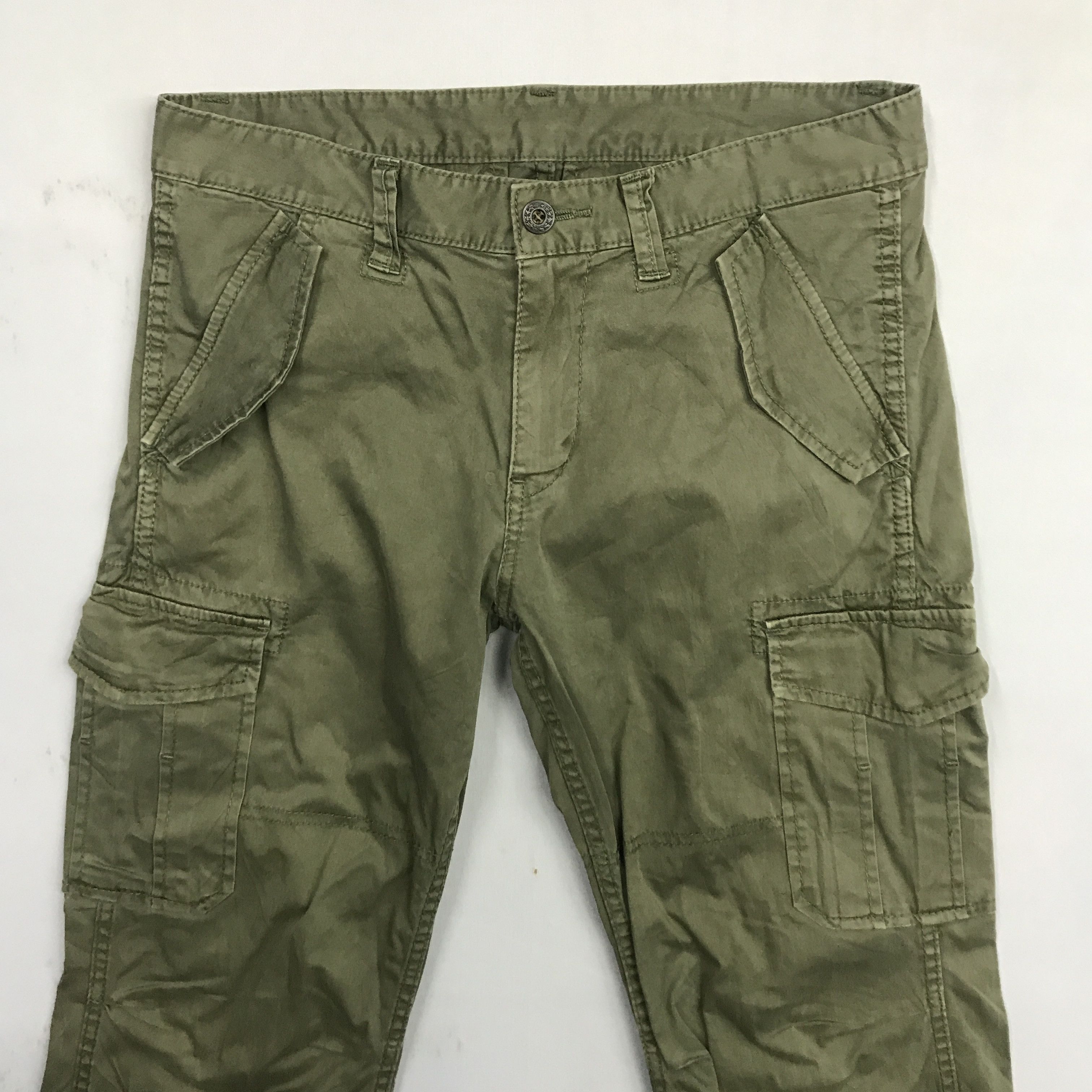 Japanese Brand × Streetwear × Uniqlo UNIQLO Cargo Pants Double Knee Multi pocket Tactical Pants ...