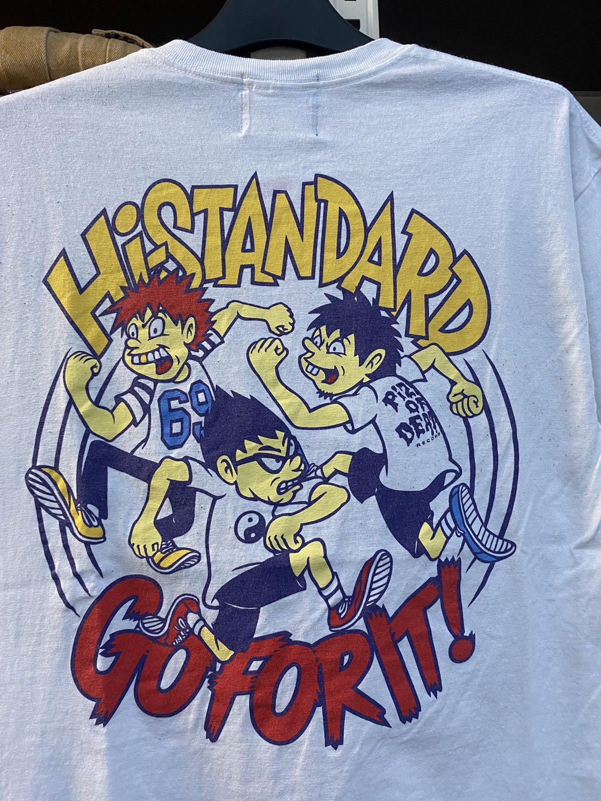 Band Tees × Japanese Brand × Vintage Hi Standard japan band pizza of ...