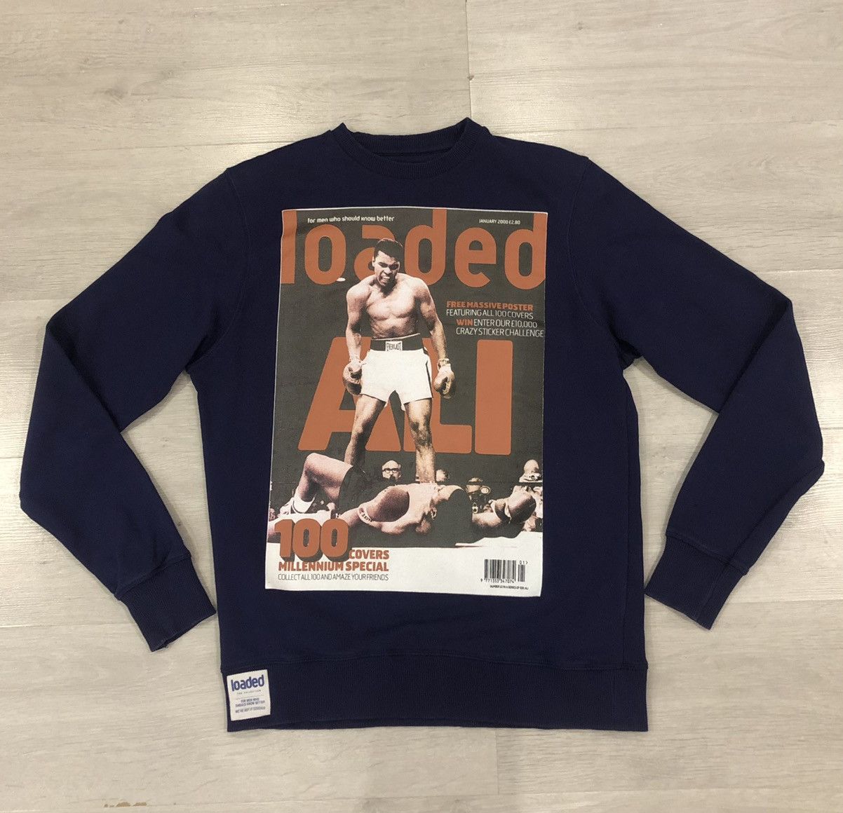 Muhammad Ali × Vintage Muhammad Ali Vintage Loaded Sweatshirt | Grailed