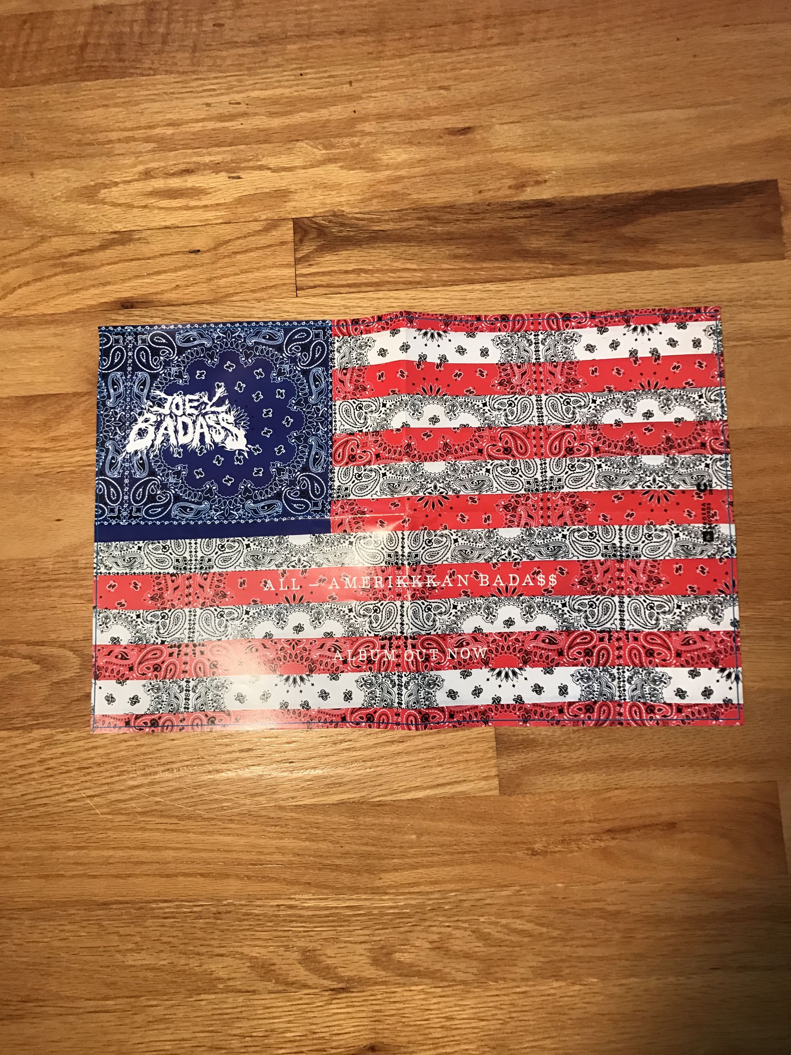 Pro Era Joey Bada$$ Amerikkkan Bada$$ poster | Grailed