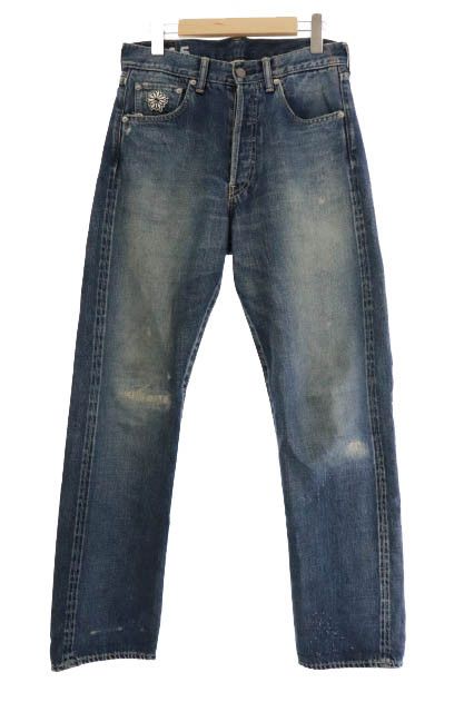 Visvim 30 30 Visvim Fluxus 01 D4.5 Serge De Nimes Denim Jeans | Grailed