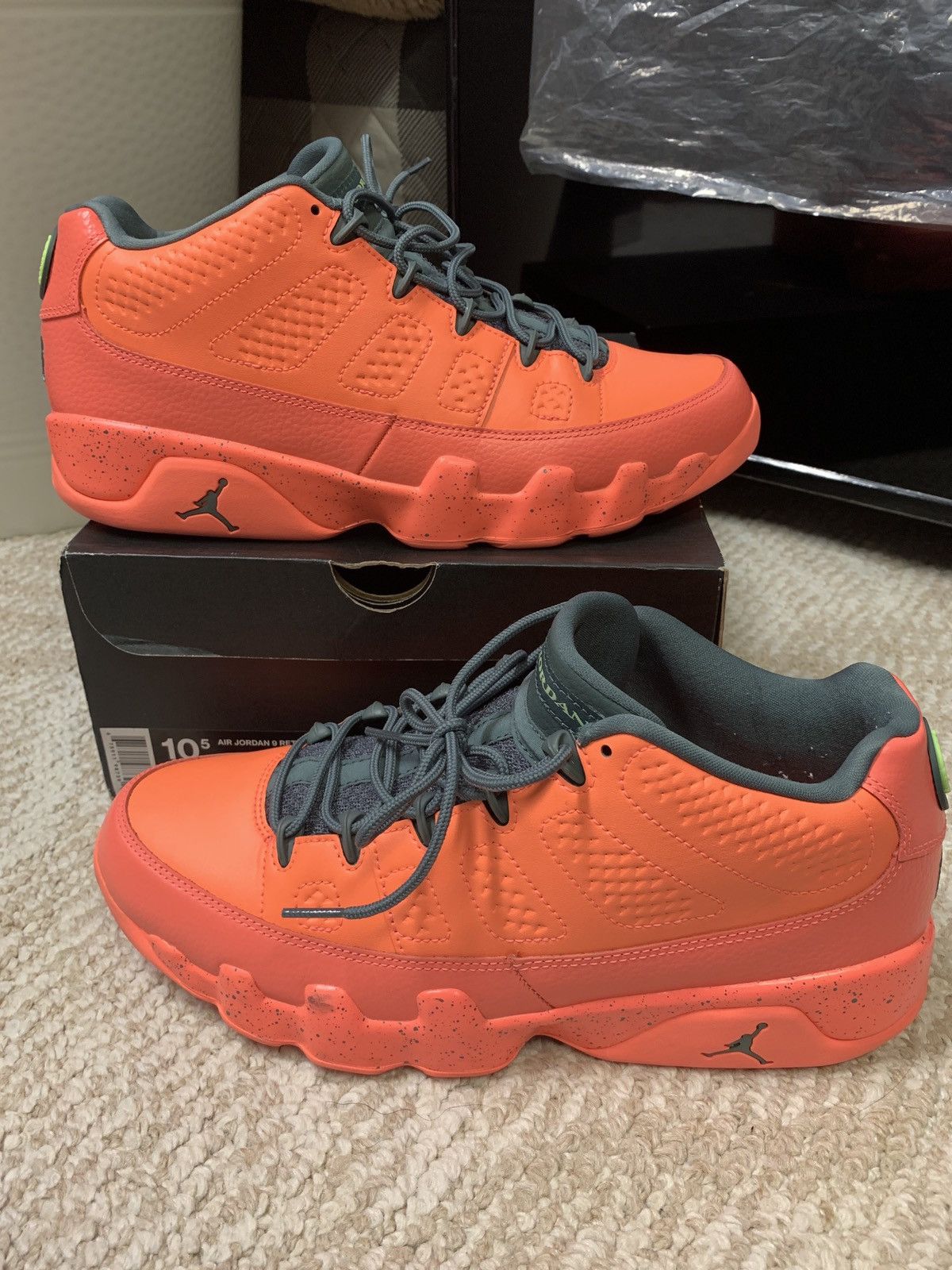 Jordan Brand Air Jordan 9 Low Bright Mango 2016 | Grailed