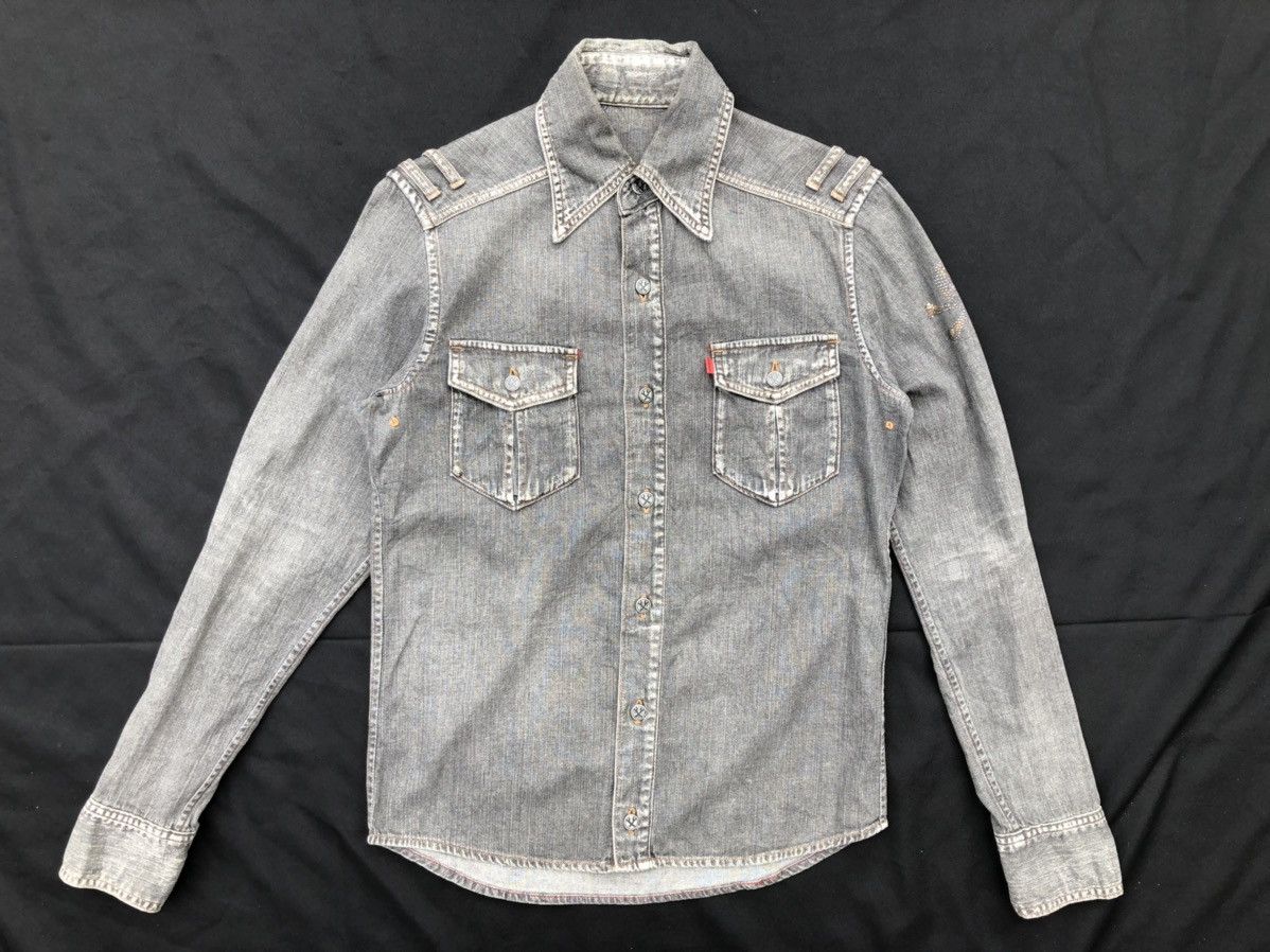 Japanese Brand × Mastermind Japan × Roen Roen Japan Skull & Bones Denim ...