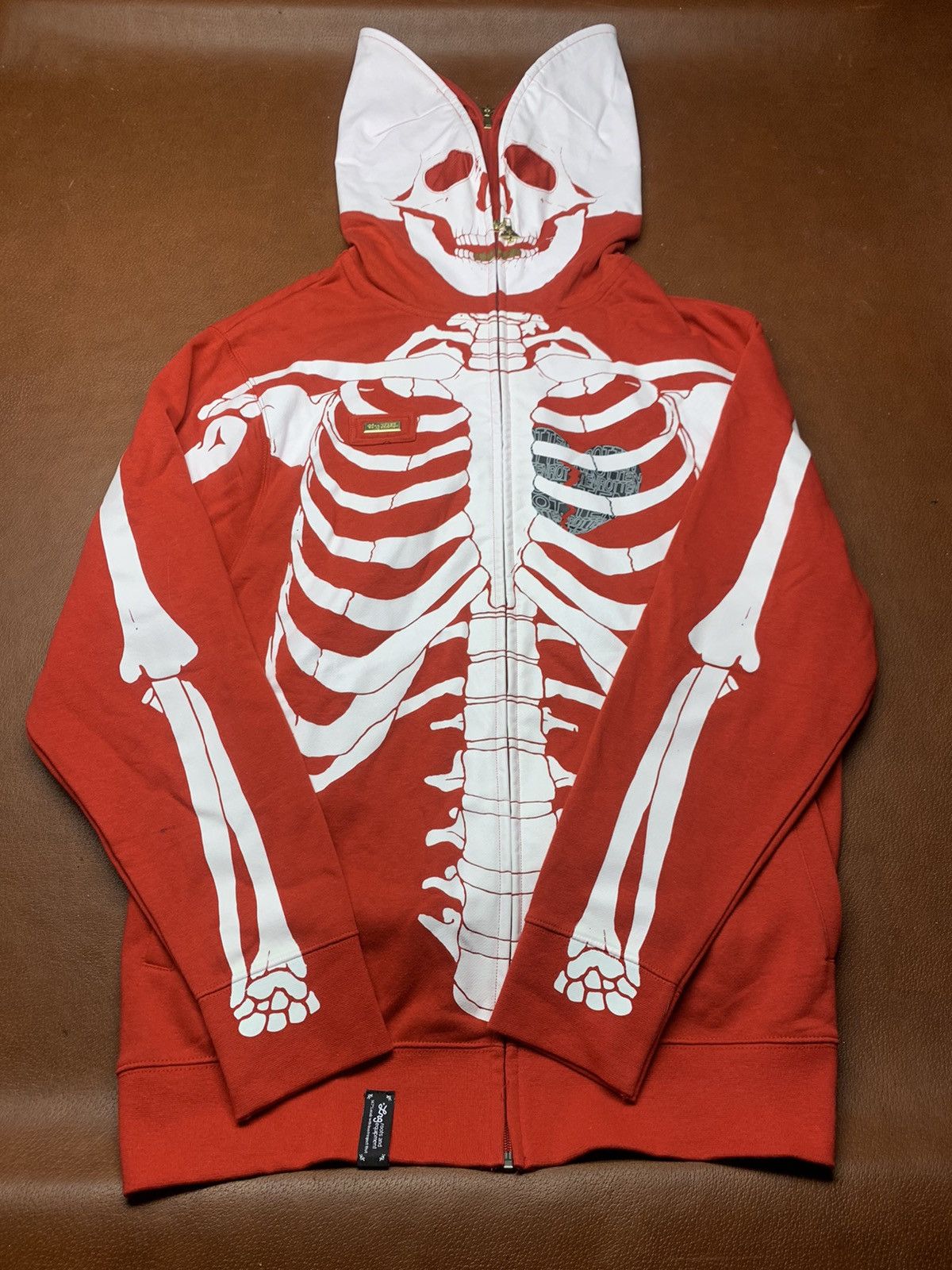 LRG LRG x Benny The Butcher Skeleton Zip Up | Grailed
