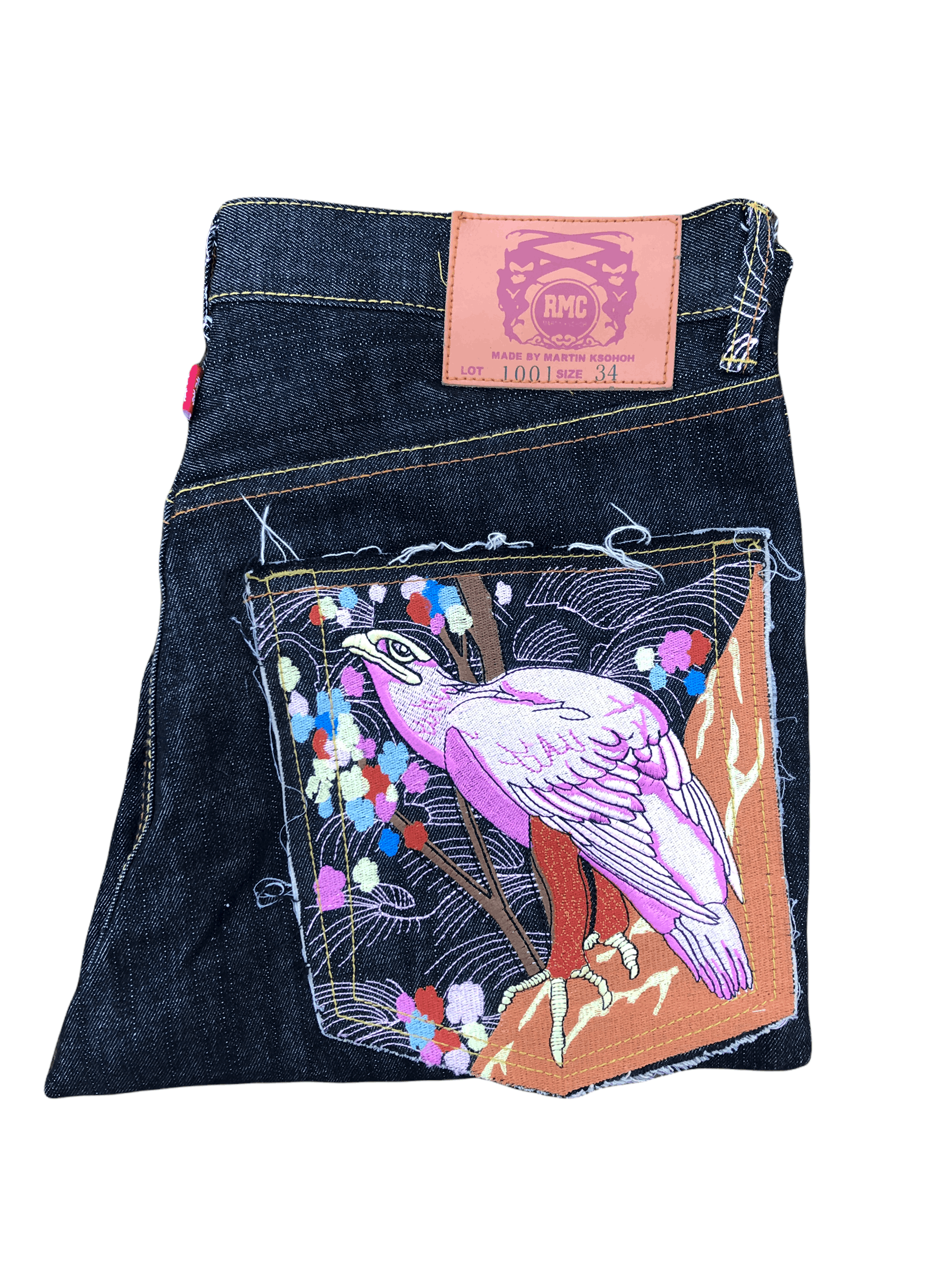Japanese Brand × Red Monkey Company Red Monkey Company Embroidered ...