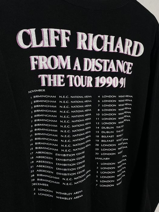 Vintage Vintage Cliff Richard 1990-91 Tour Sweatshirt | Grailed