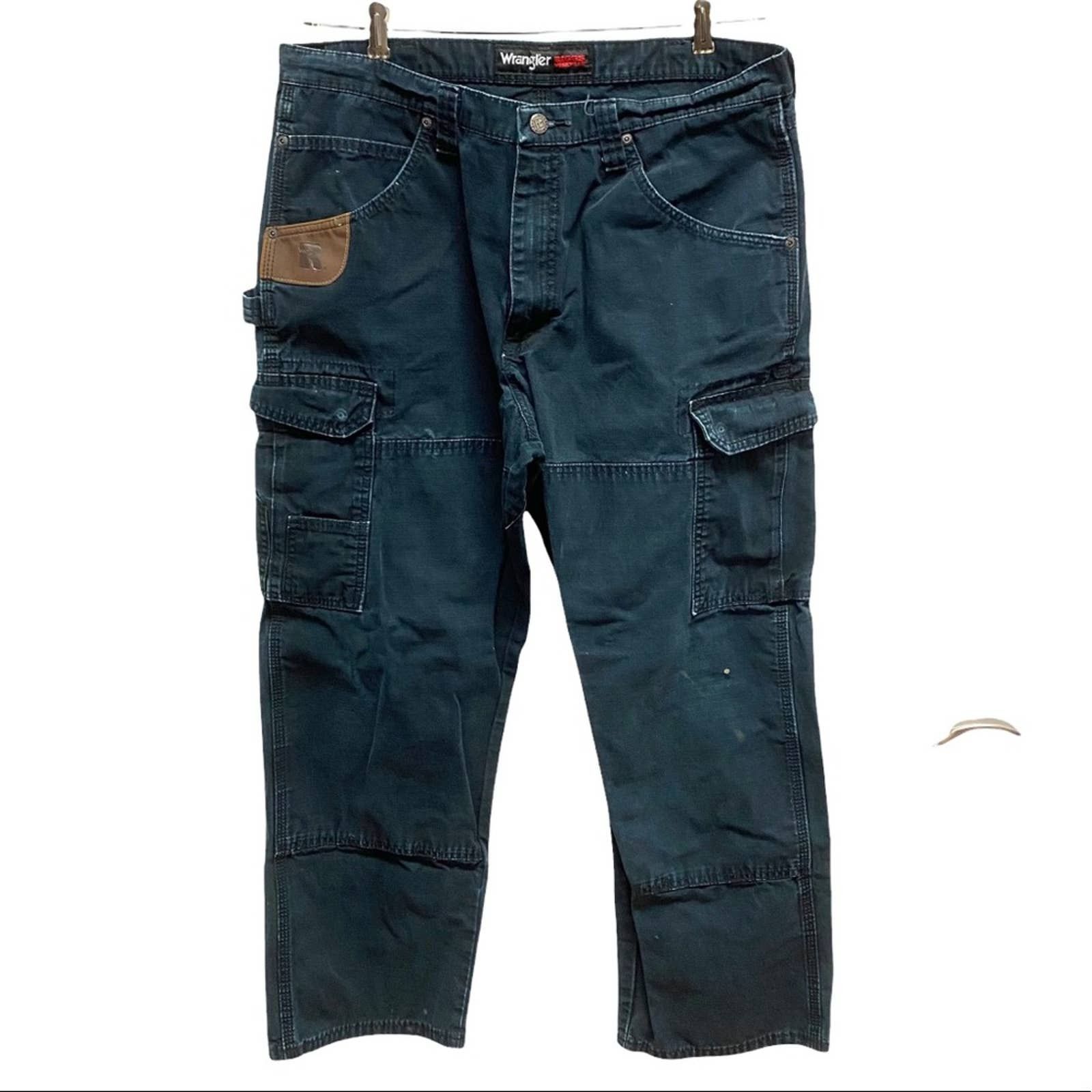 Wrangler Wrangler ripstop work pants 36 x 30 cotton workwear Cowboy ...