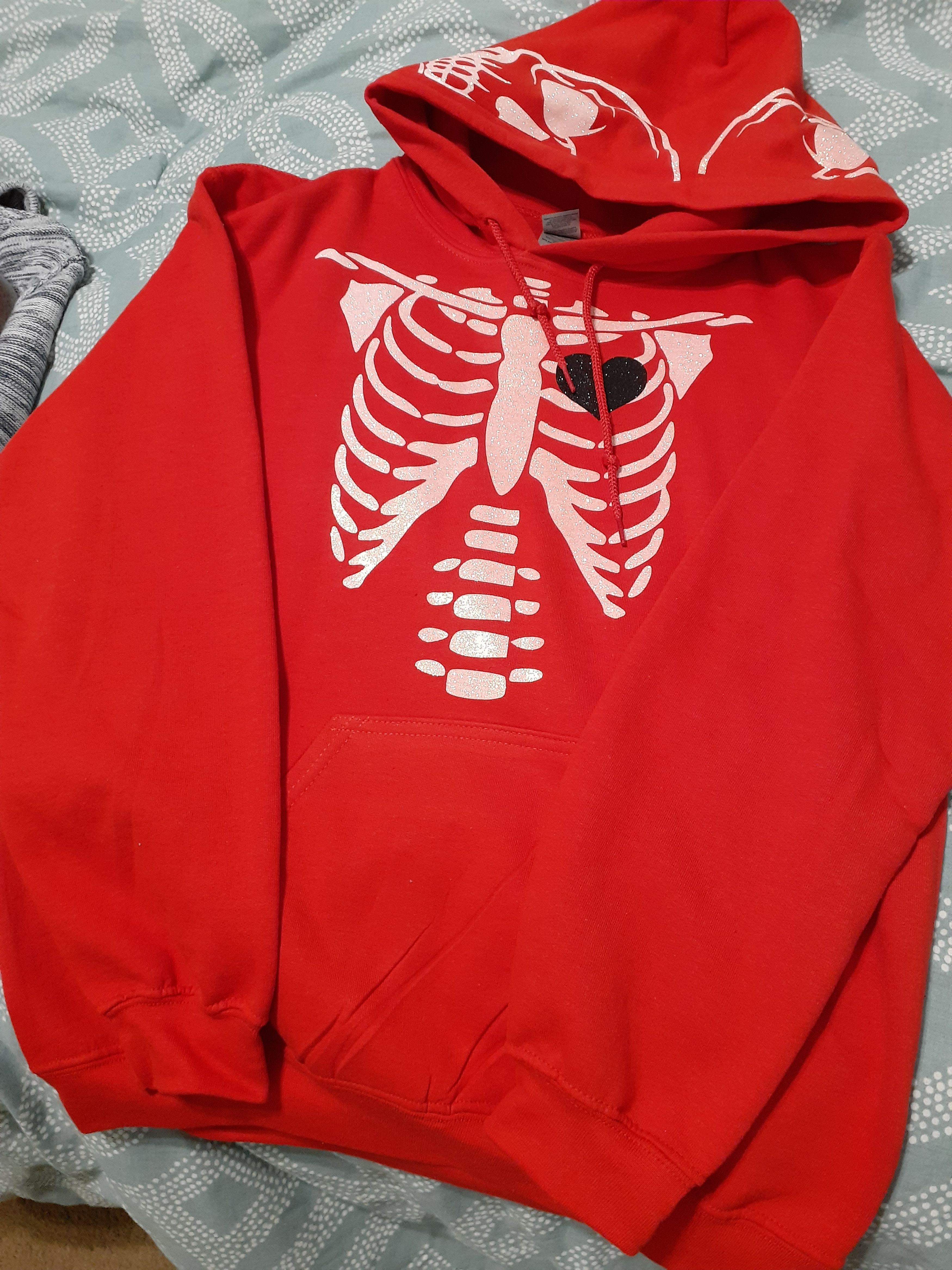 Other SKELETON HOODIE x Y2K x BEWARE | Grailed