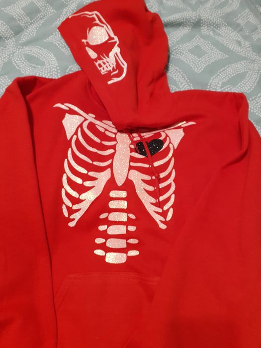 Other SKELETON HOODIE x Y2K x BEWARE | Grailed