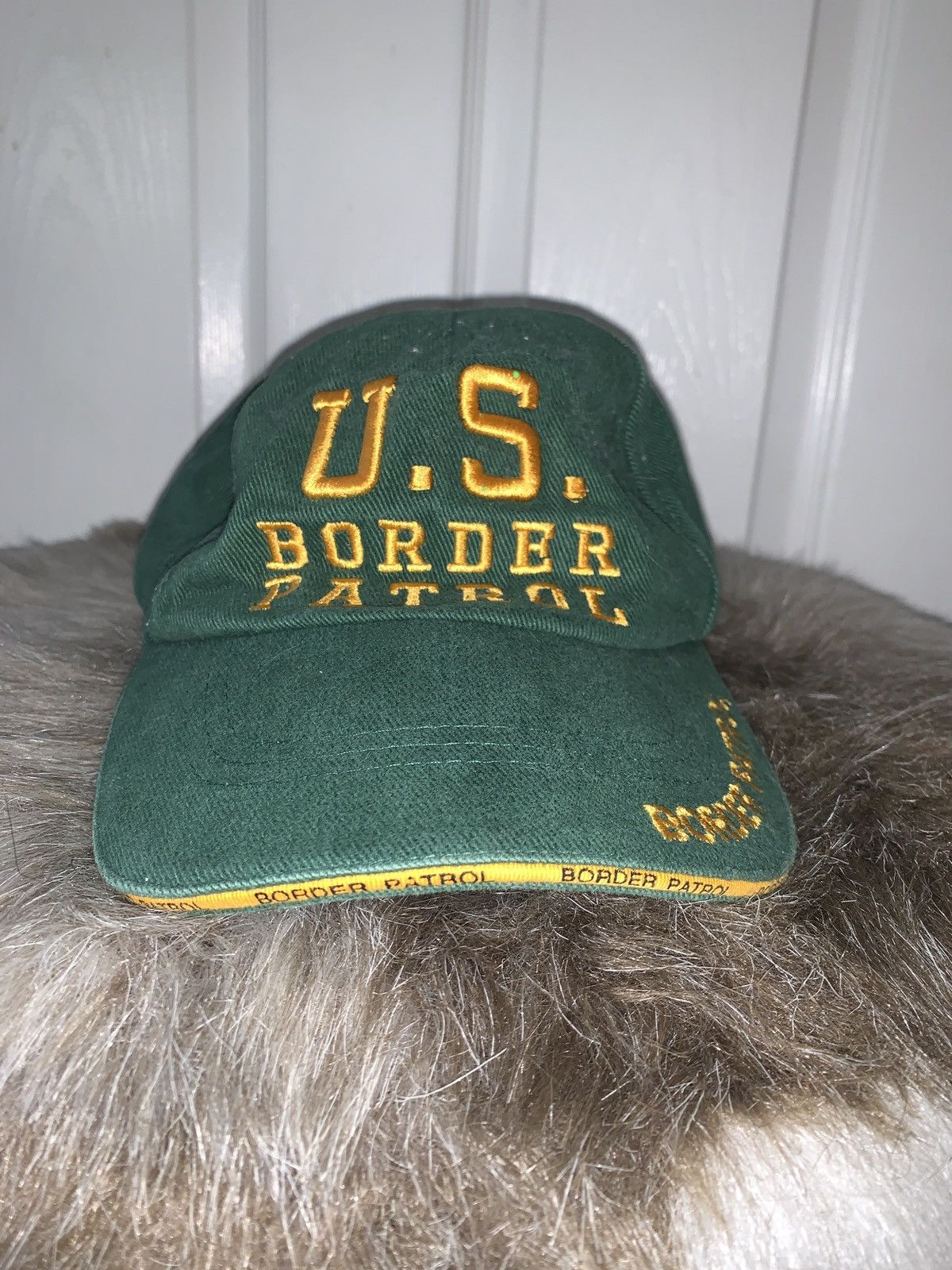Japanese Brand × Streetwear × Vintage U.S. BORDER PATROL BASEBALL CAP ...