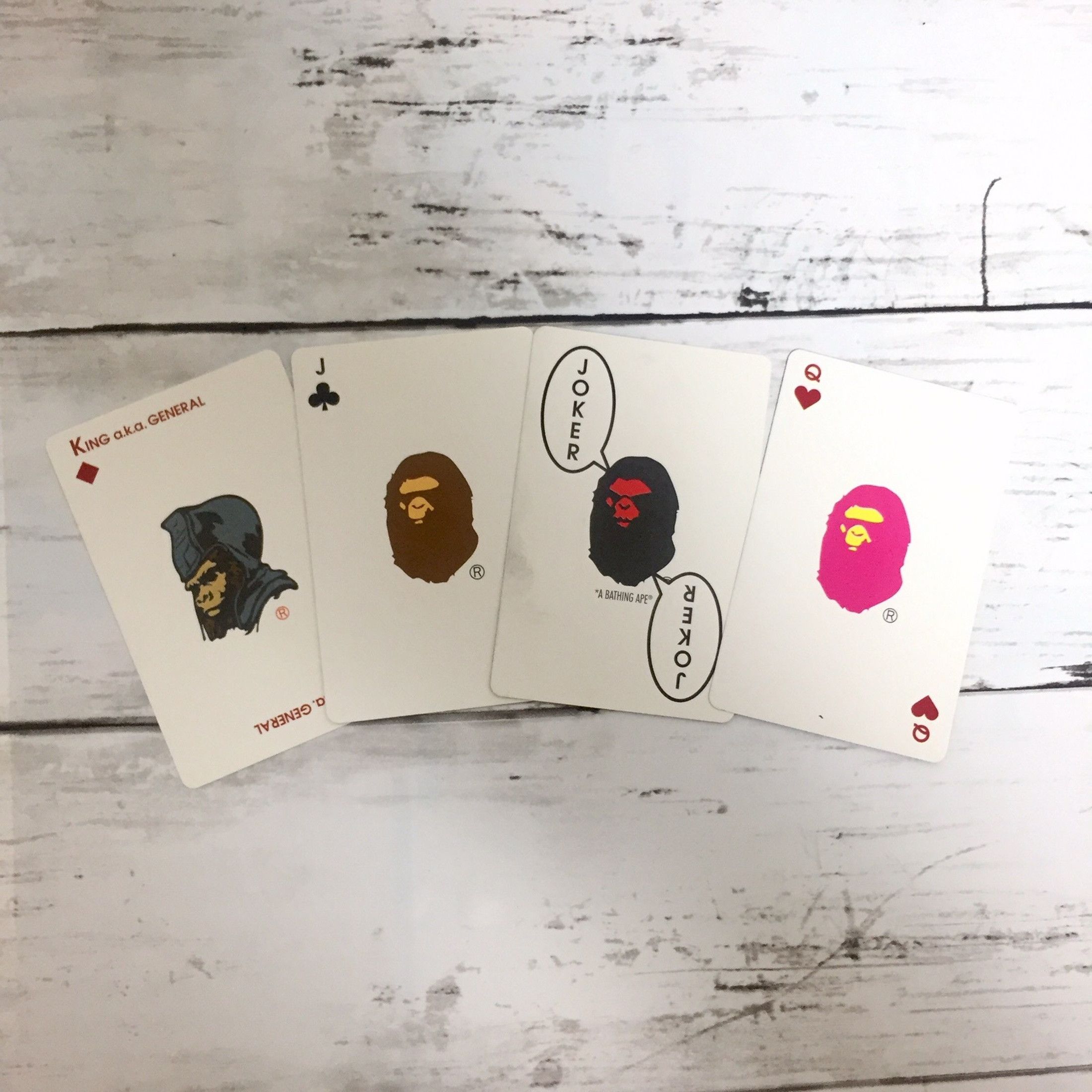 Bape A Bathing Ape Playing Cards Deck | Grailed