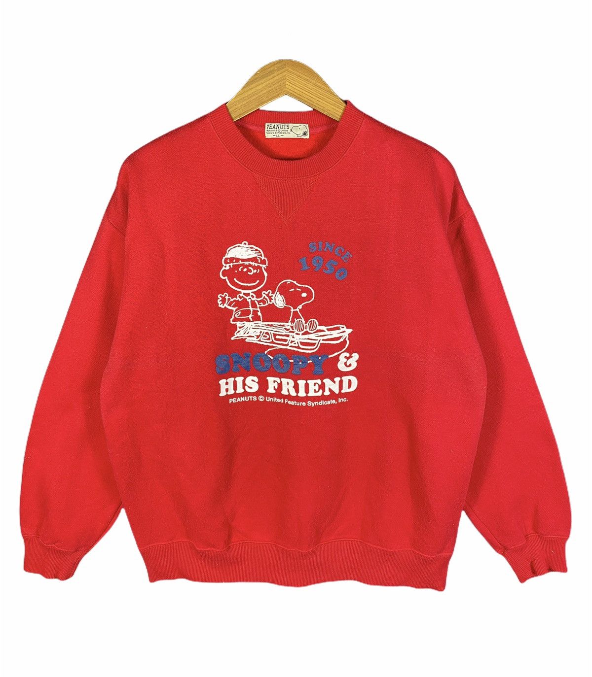 Peanuts Vintage Snoopy Peanuts Sweatshirt Grailed