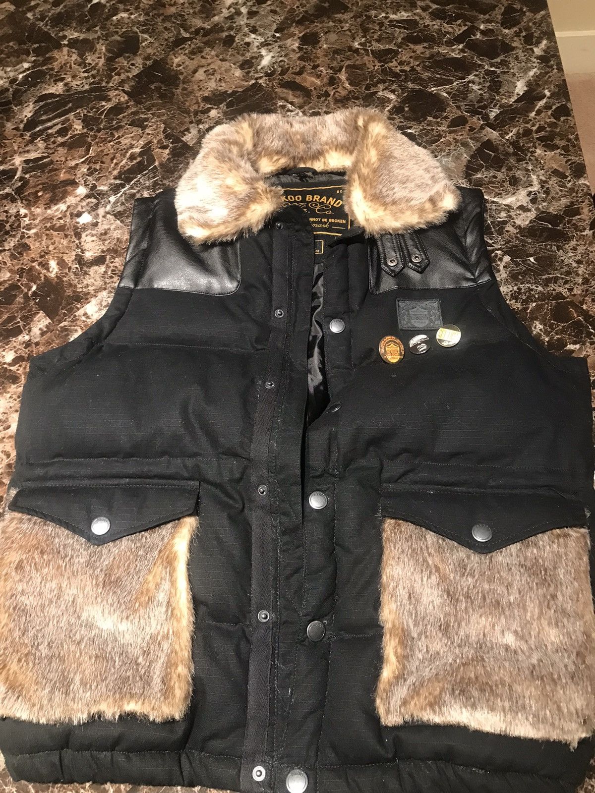 AKOO × Streetwear × Vintage Akoo Fur Vest | Grailed