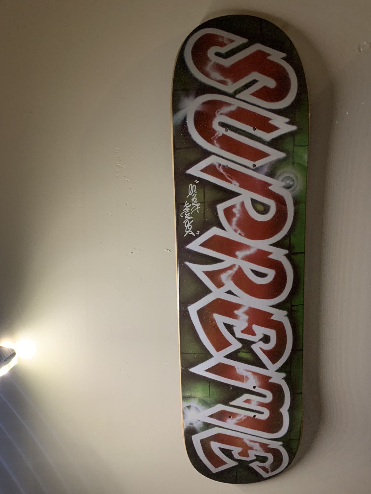 Streetwear × Supreme Supreme graffiti skate deck | Grailed