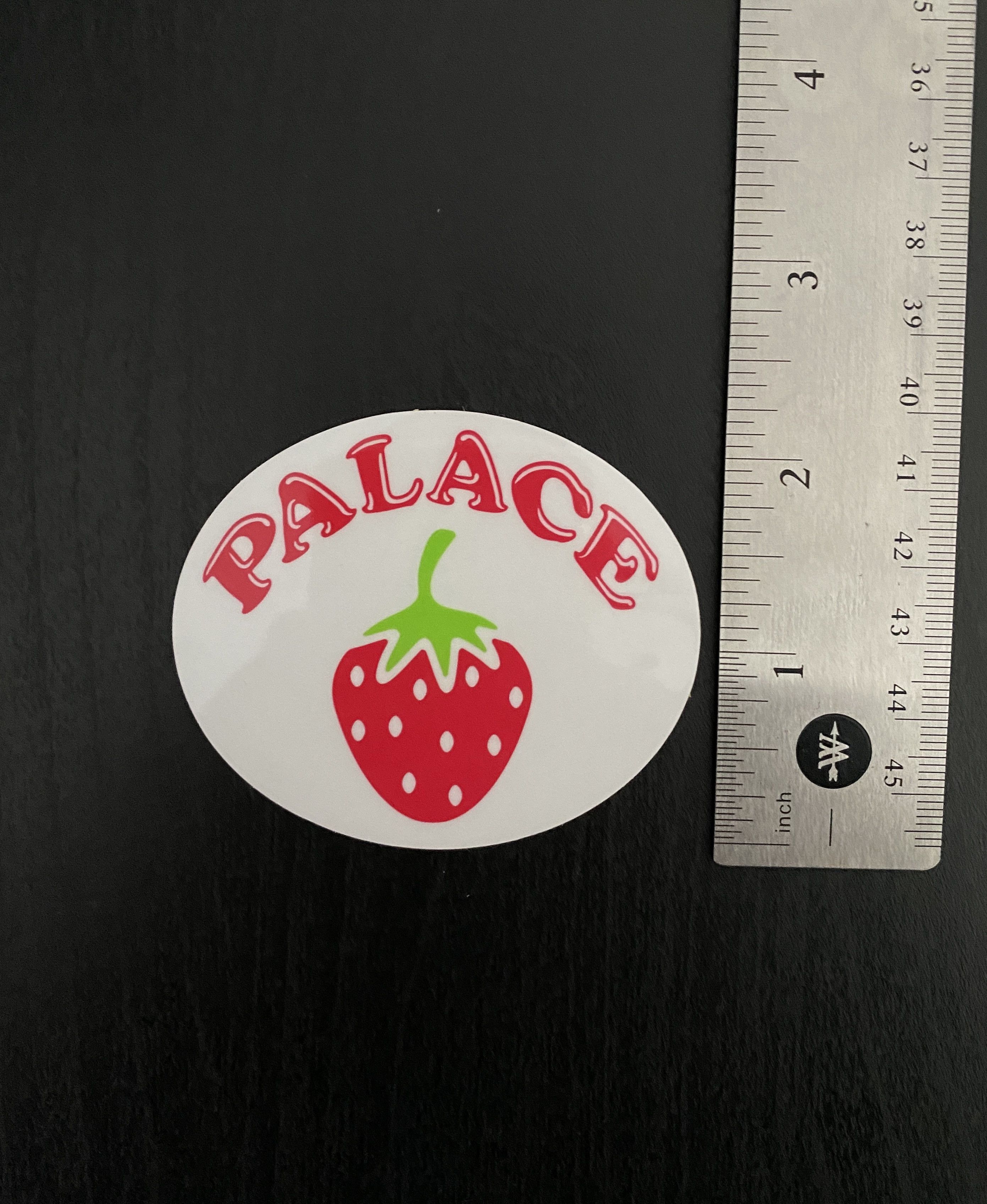 Palace 1 "Strawberry" Palace Sticker - Spring 2022 Sticker Pack | Grailed